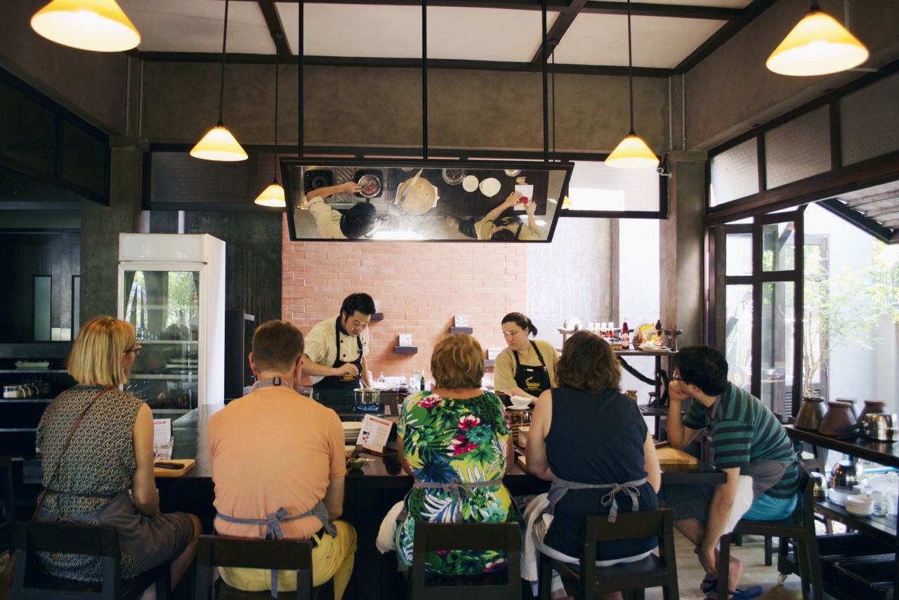 Baipai Thai Cooking Class in a Traditional Thai Cottage and Beautiful ...