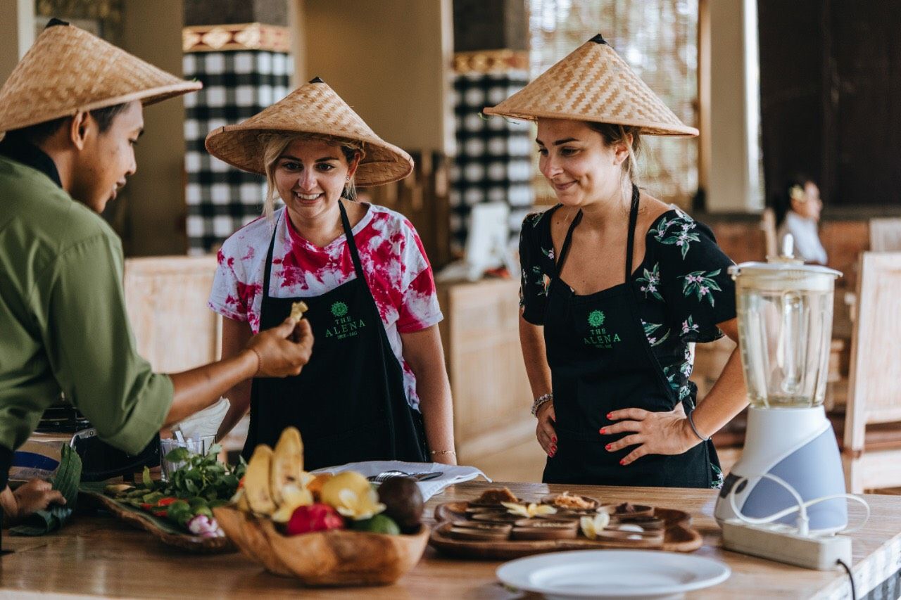 The Alena Resort: Balinese Cooking Class with Traditional Market Tour ...