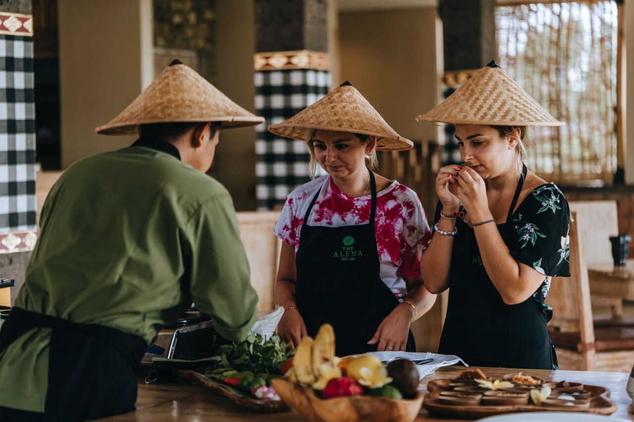 The Alena Resort: Balinese Cooking Class with Traditional Market Tour ...