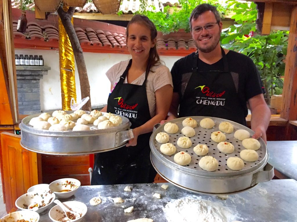 Chinese Steamed Buns (Baozi) Cooking Class: Make From Scratch ...