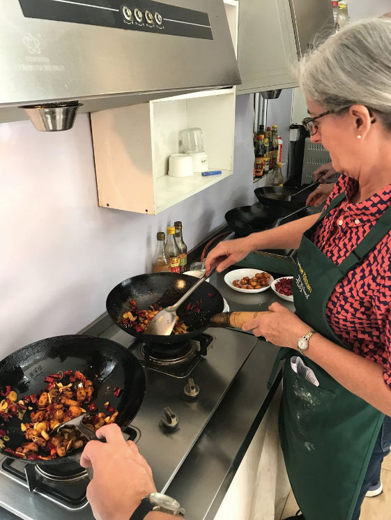 Beijing Cooking School: Cook with the Chef: Wok Skills and Stir Fry Class