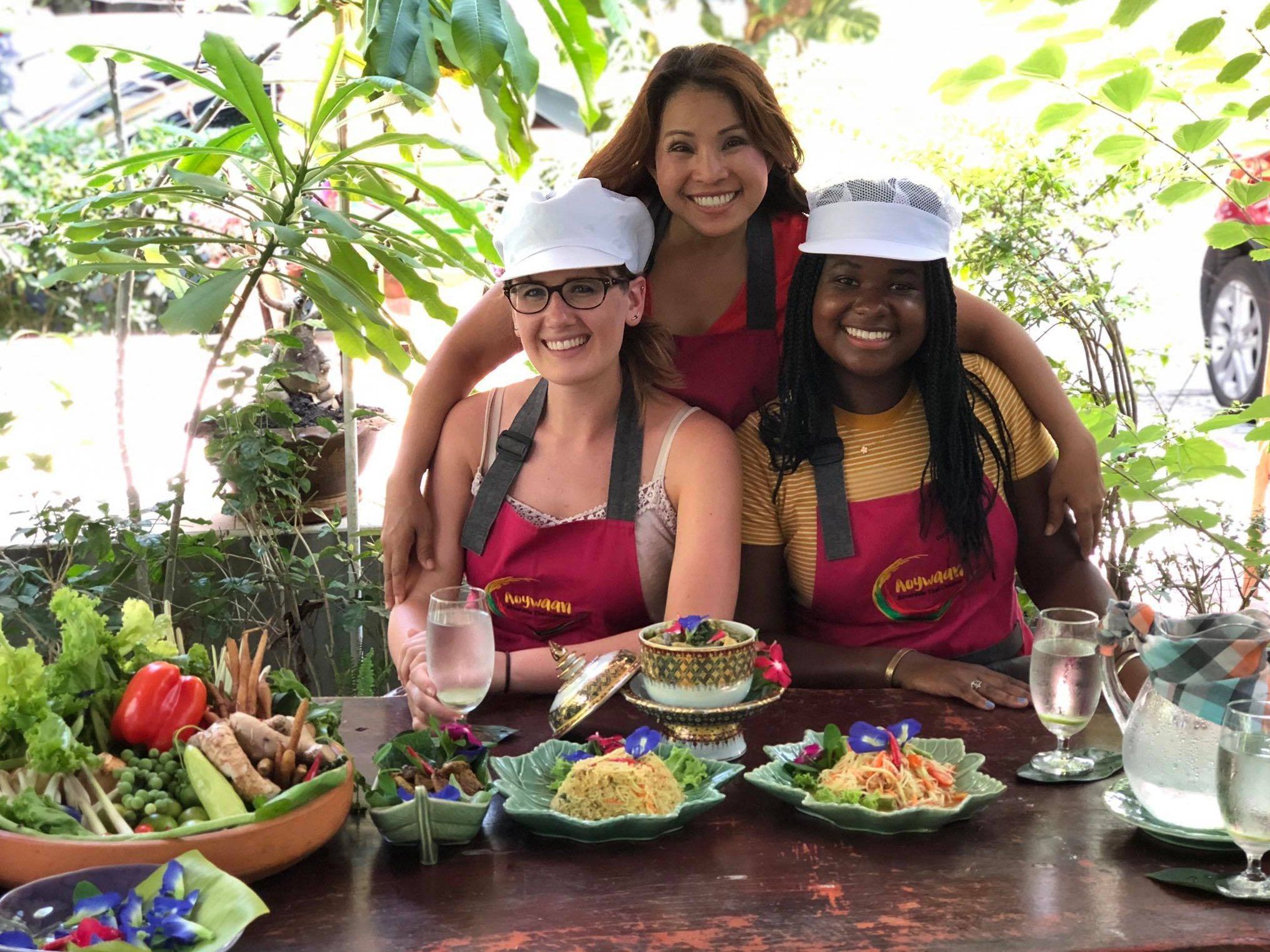 Aoywaan Riverside Thai Cuisine: Cooking Class with Two Market Tours and ...