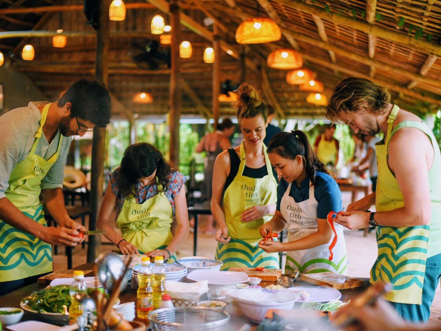 Thuan Tinh Island Cooking Tour: Evening Vietnamese Family Cooking Class ...