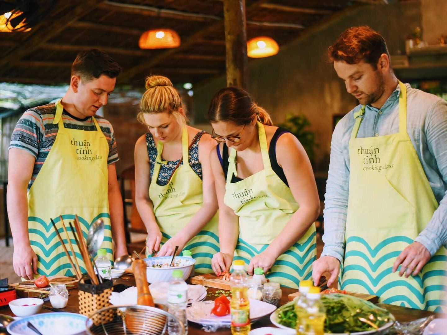 Thuan Tinh Island Cooking Tour: Evening Vietnamese Family Cooking Class ...