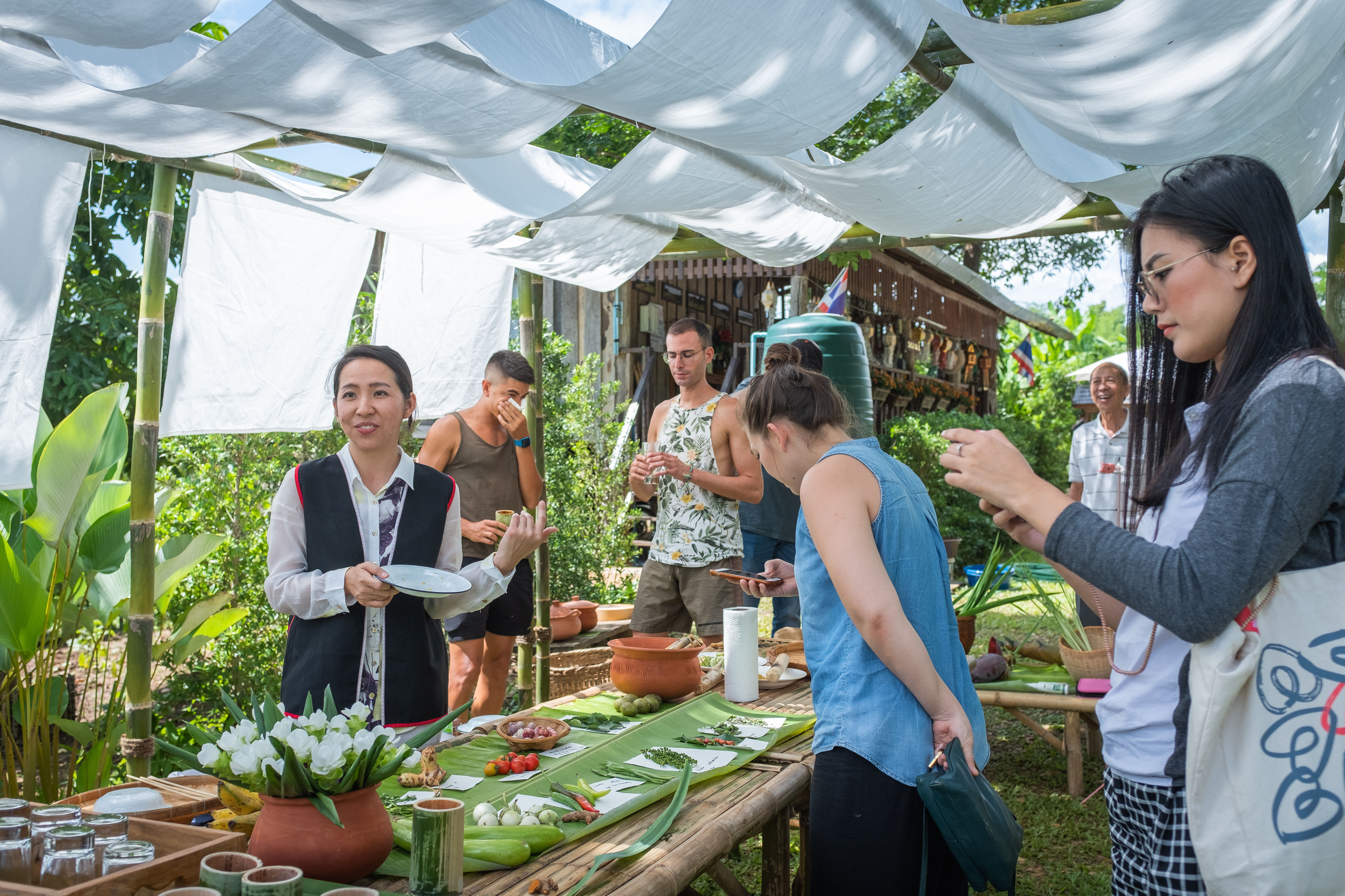 Buddha Raksa Nature Farm: Farm to Table Cooking in Organic Farm Among ...