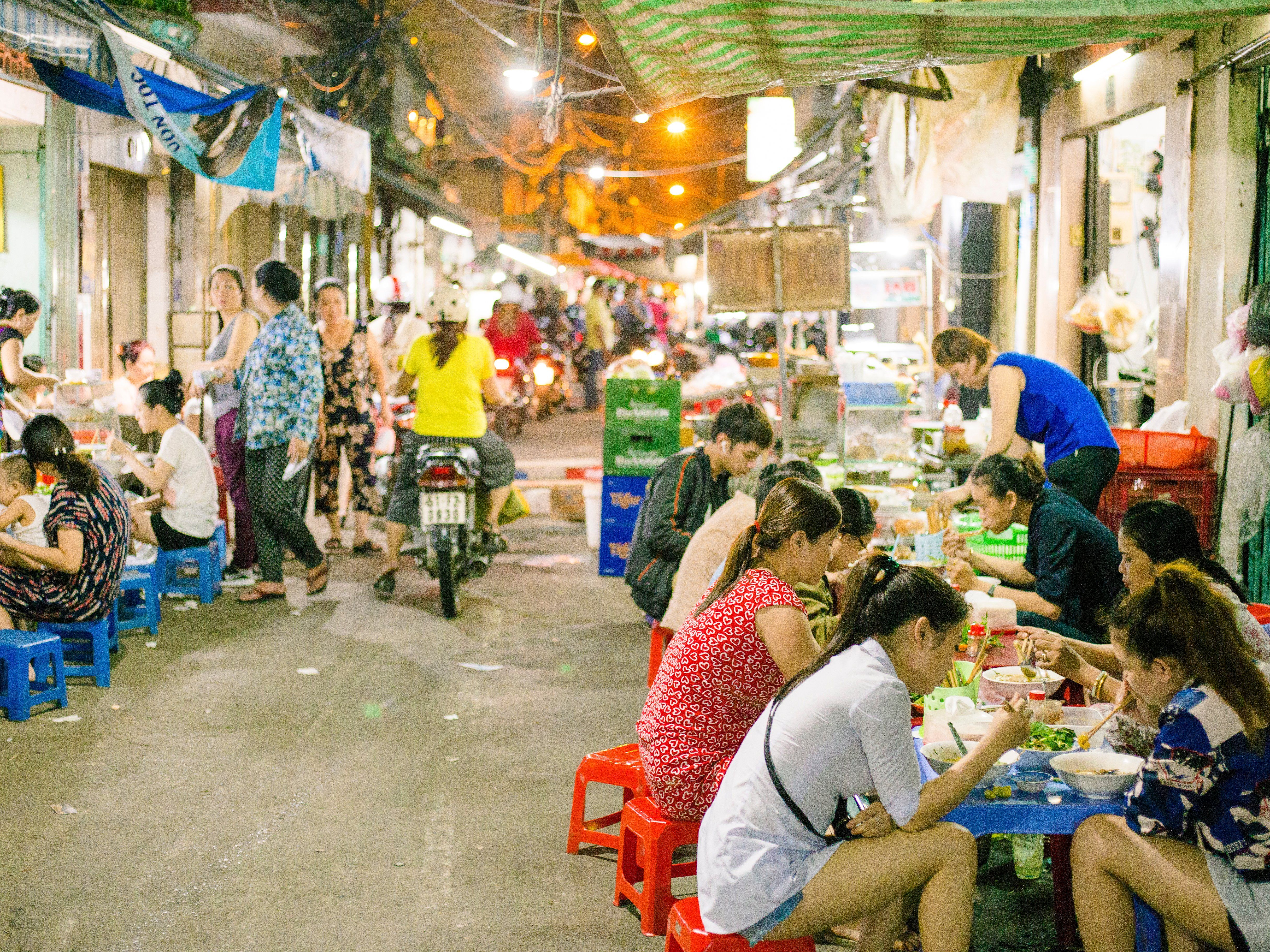 Private Street Food Evening Walking Tour