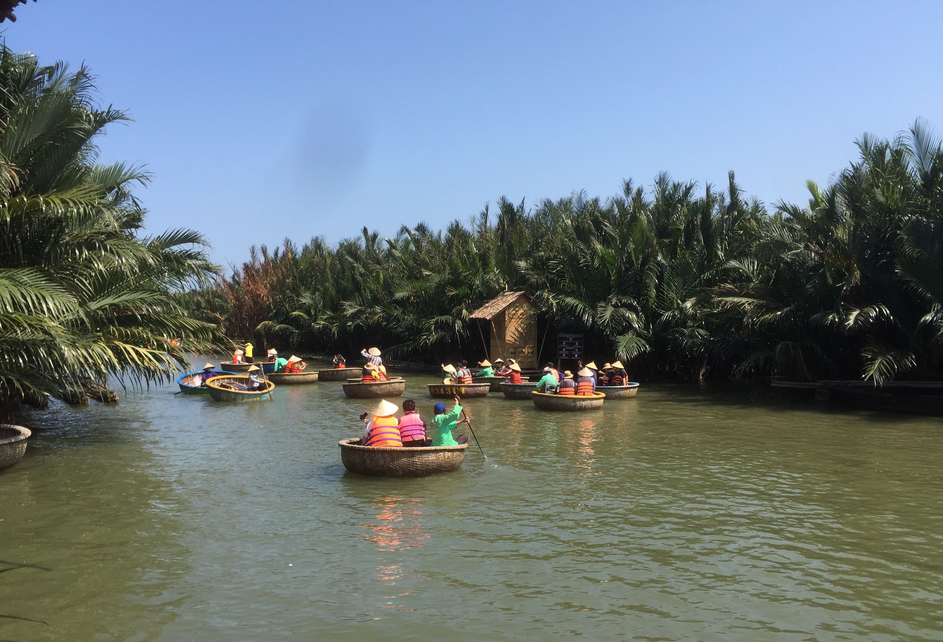 Free Transfer From Danang to Hoi An Eco Cooking Class and Basket Boat Tour