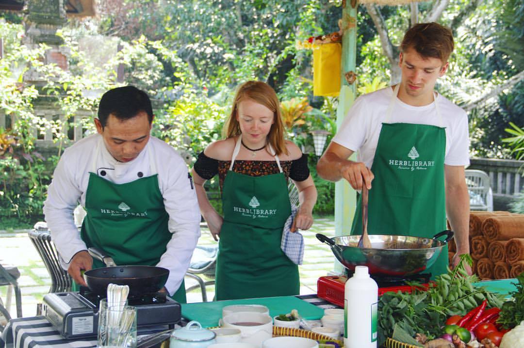 Adiwana Resort Jembawan: Majestic Cooking Class at Herb Library Ubud ...
