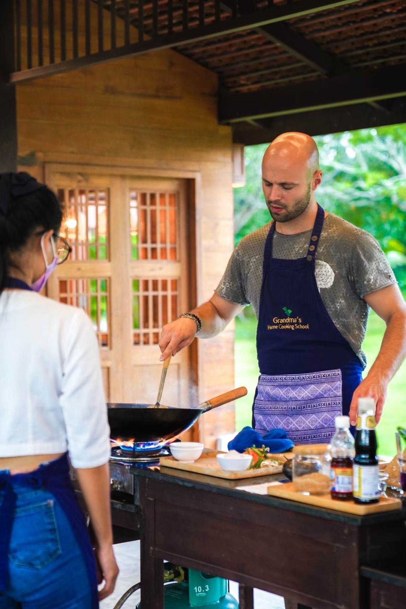 Grandma's Home Cooking School: Morning Class in Traditional Pavilion ...