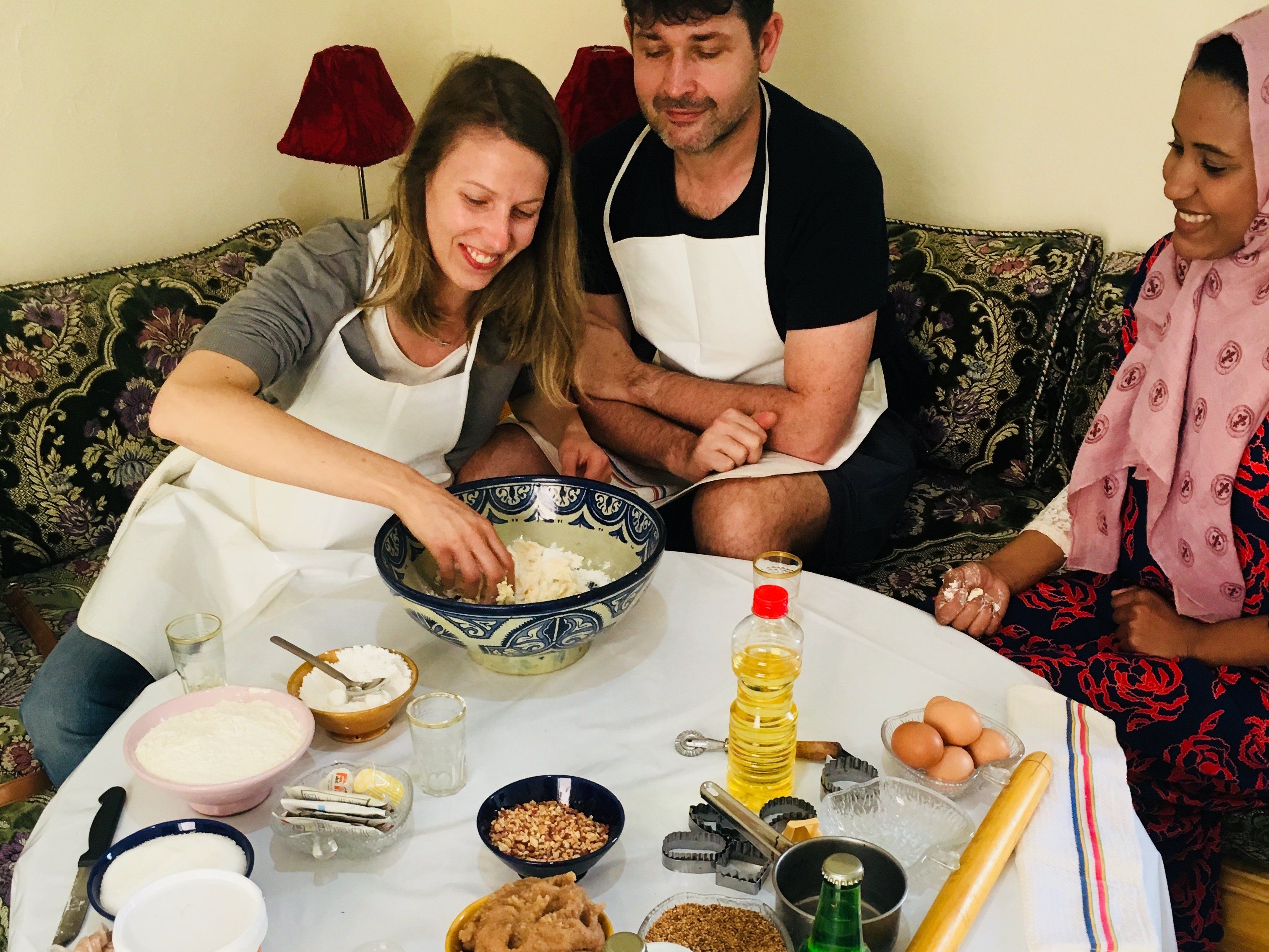 Cooking Class With Chef Khmisa: Marrakech: Moroccan Pastries and Tea ...