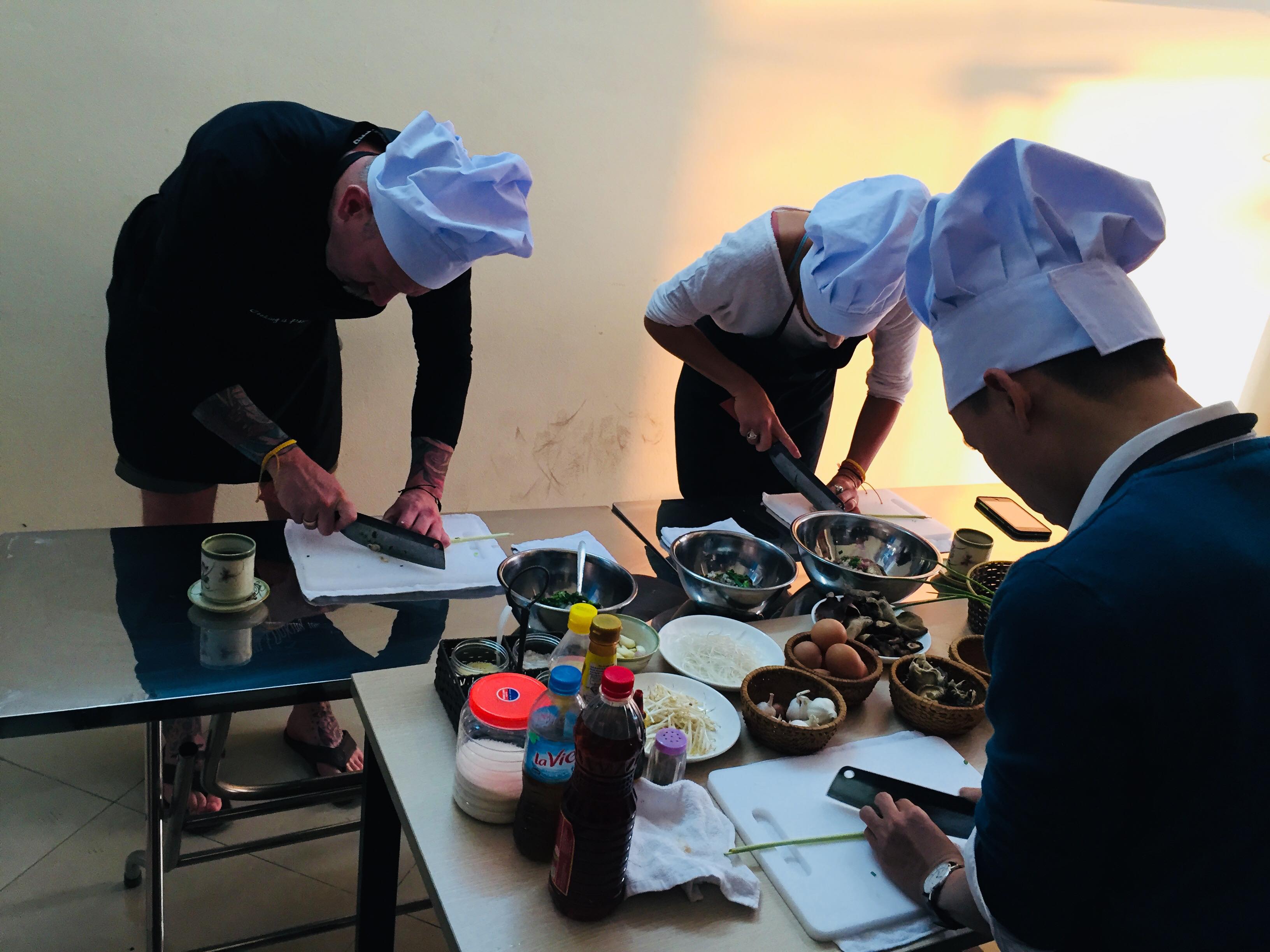 Cook Authentic Vietnamese Cuisine with Old Quarter Town Bike and Spa Tour