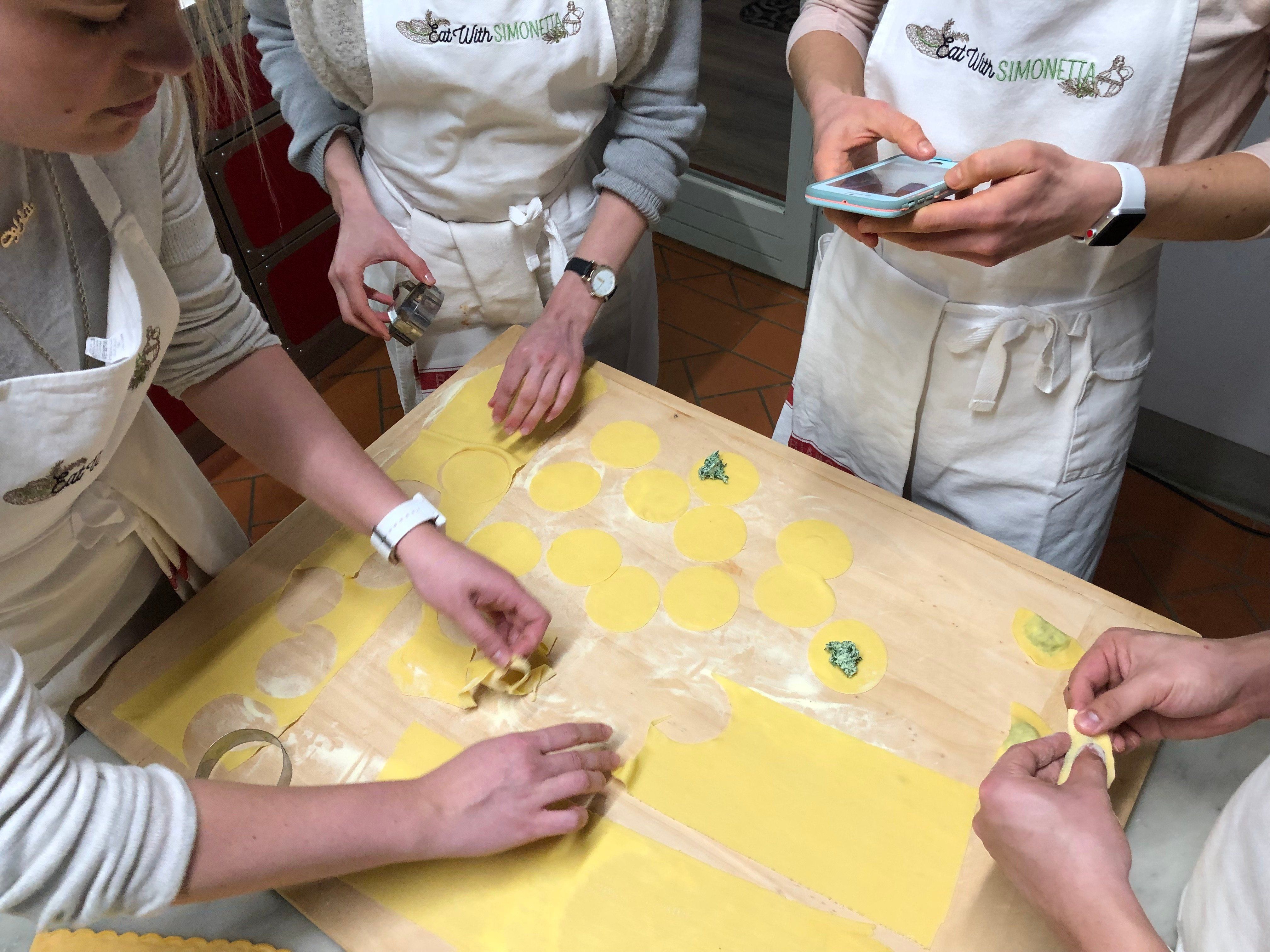 Cooking class with Simonetta: Pasta & Pizza with Simonetta in the ...