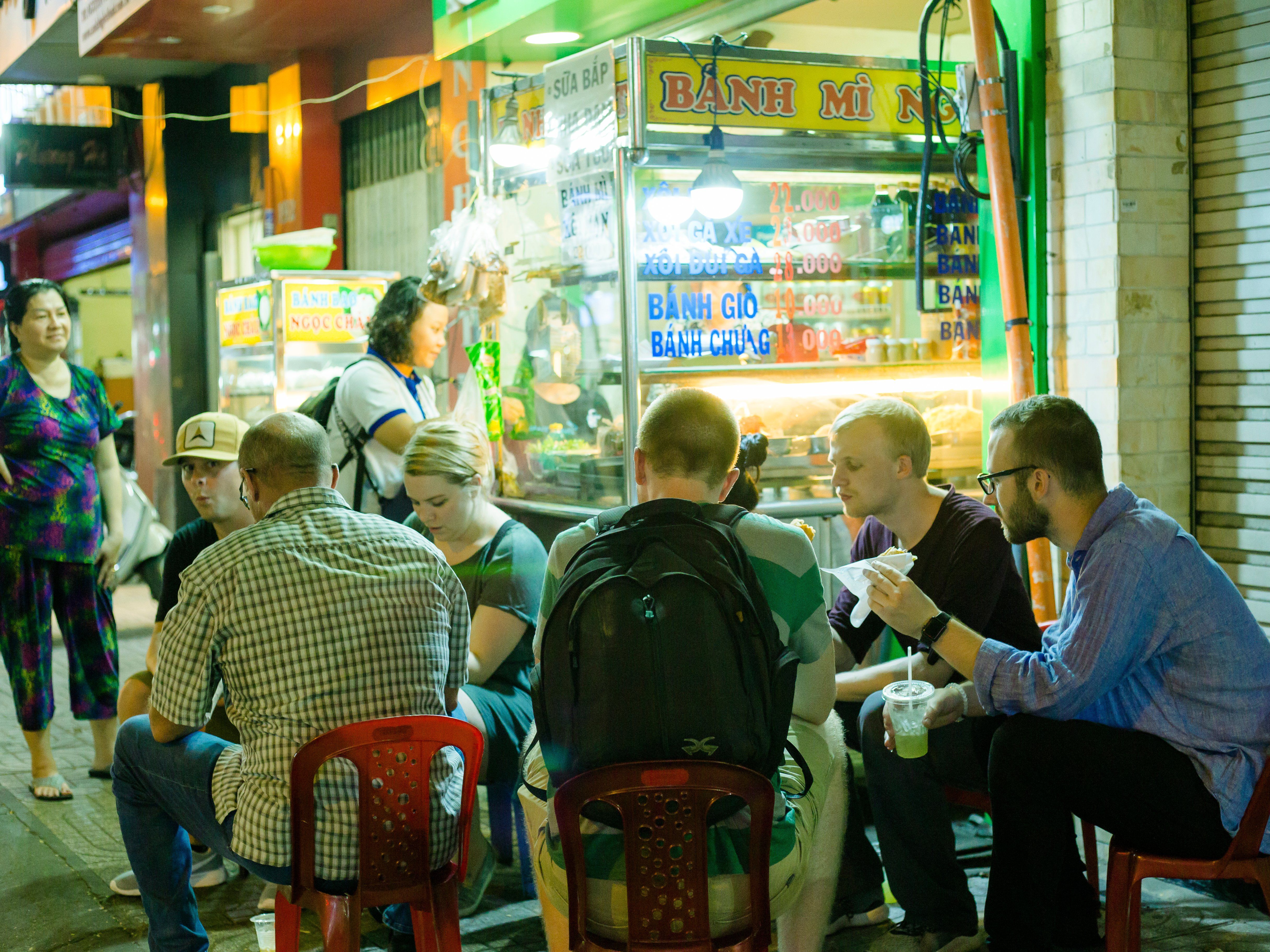Private Street Food Evening Walking Tour