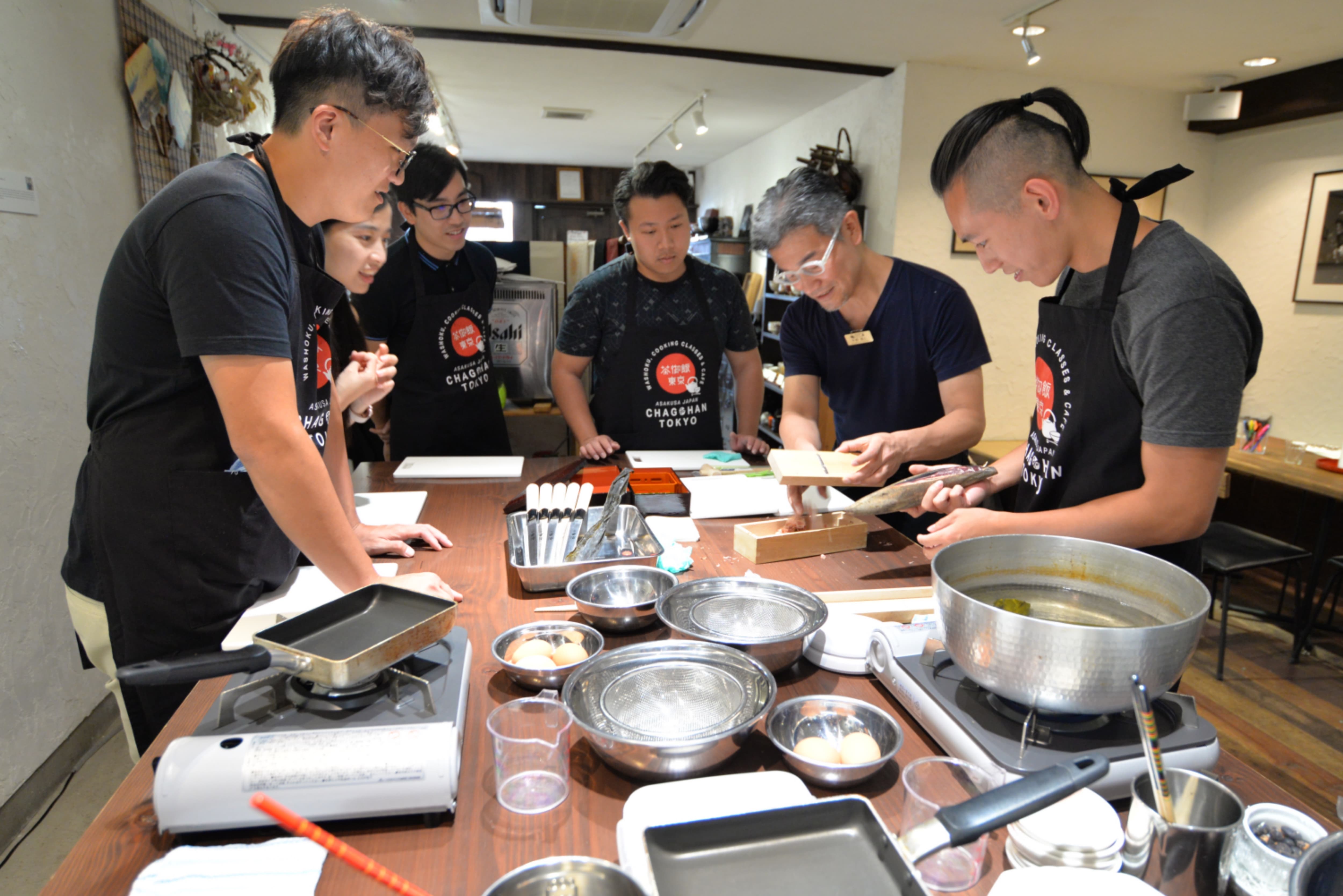 Japanese Cuisine Workshop: Bento, Tempura, Miso + Matcha Tea In Tokyo