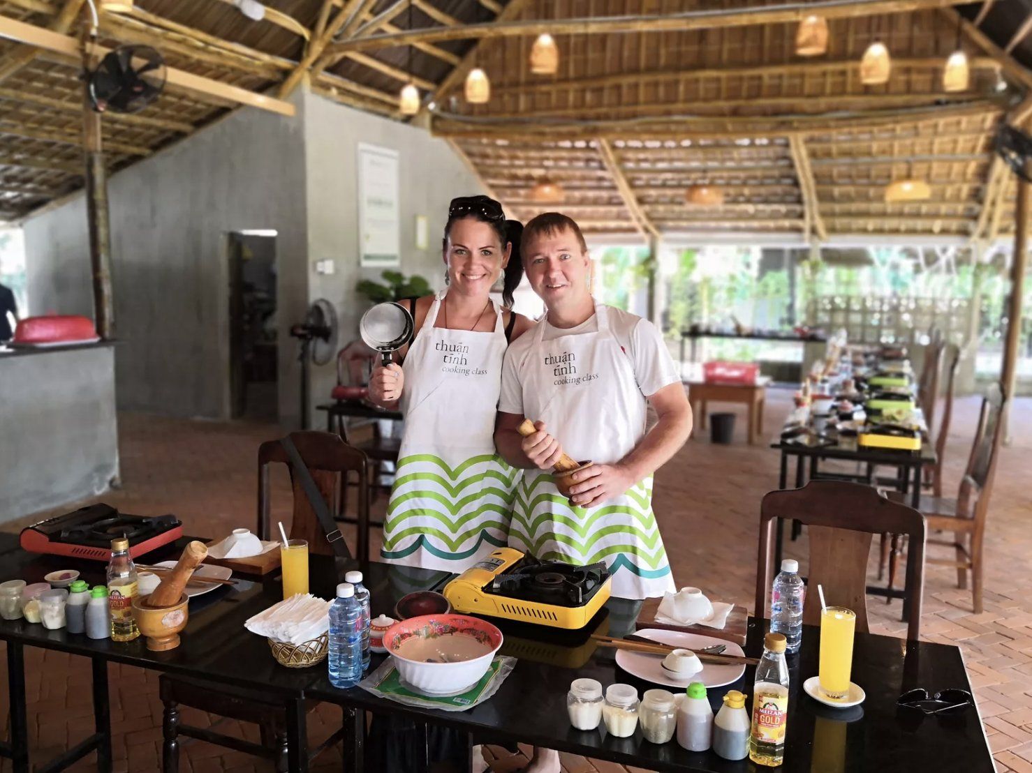 Thuan Tinh Island: Market, Boat Ride, and Vietnamese Cooking Class