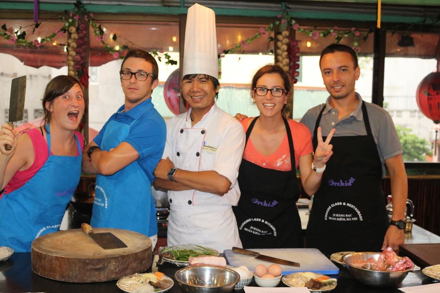 Orchid Cooking Class & Restaurant: Vietnamese cooking class + Market ...