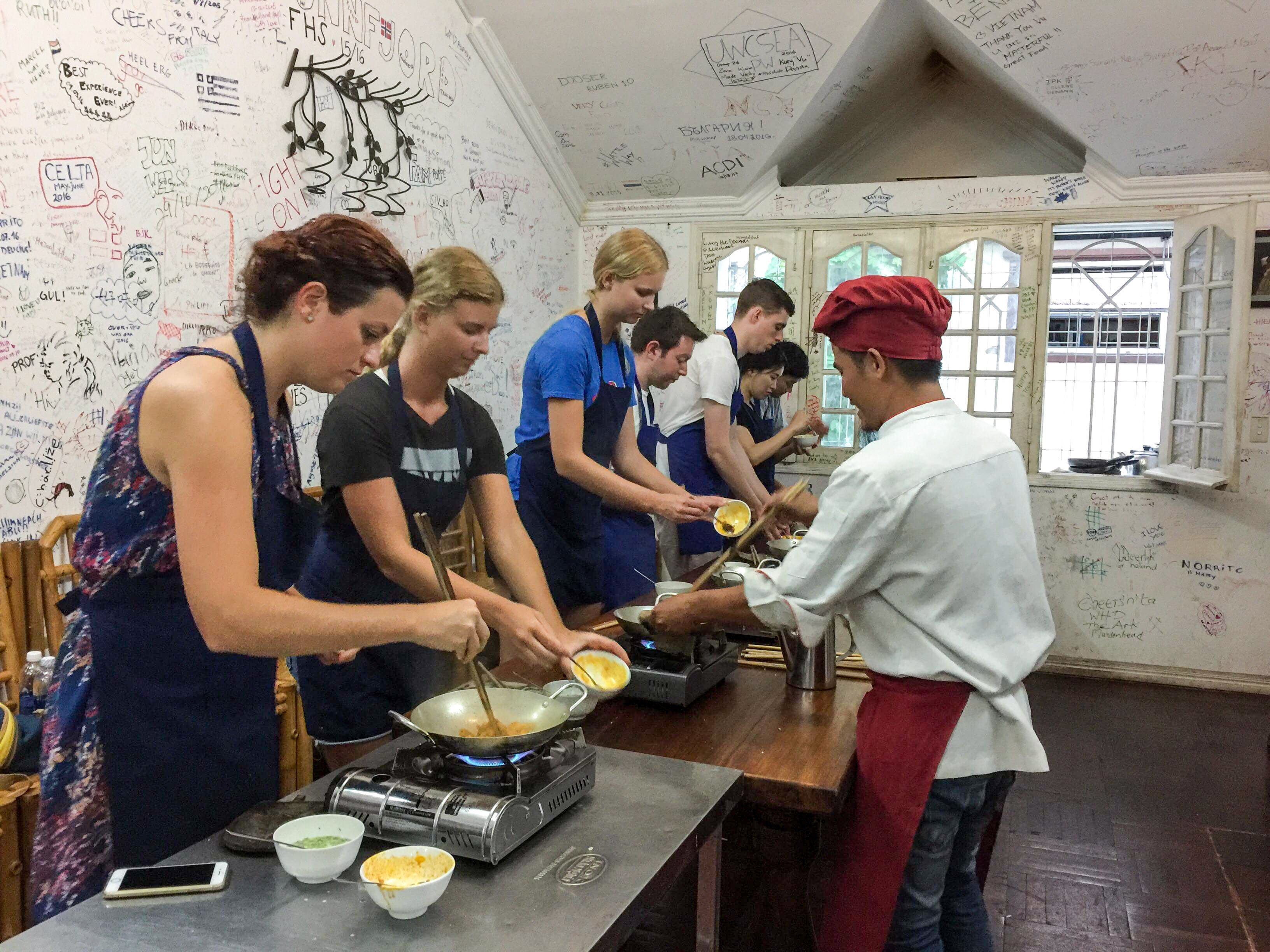 Vietnamese Cooking with Chef Vu Including Cyclo in Ho Chi Minh City ...