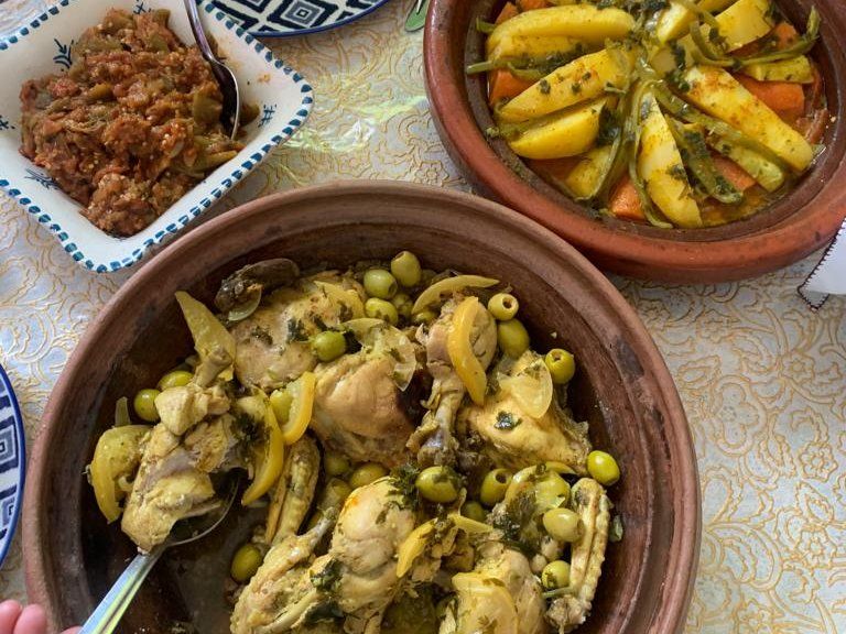 Market Tour and Moroccan Cooking Experience with Rababe Family